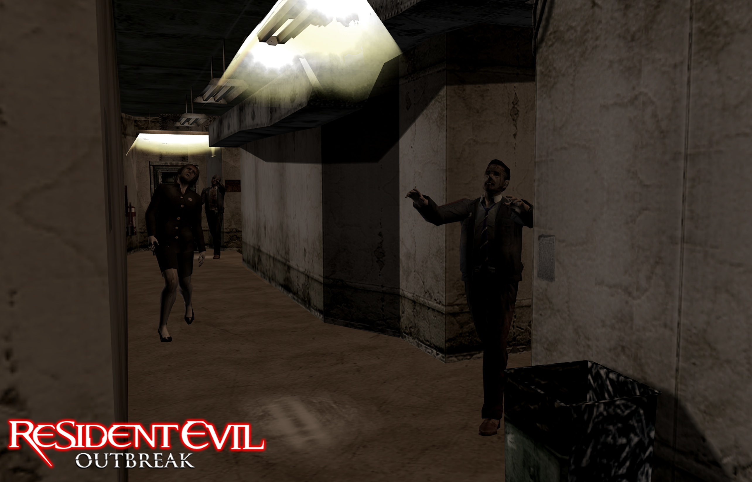 Resident Evil Outbreak Employee Passage XPS by Tyrant0400Tp on DeviantArt