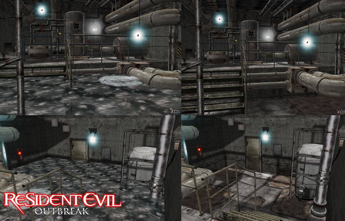 Resident Evil Outbreak Pump Room XPS by Tyrant0400Tp on DeviantArt