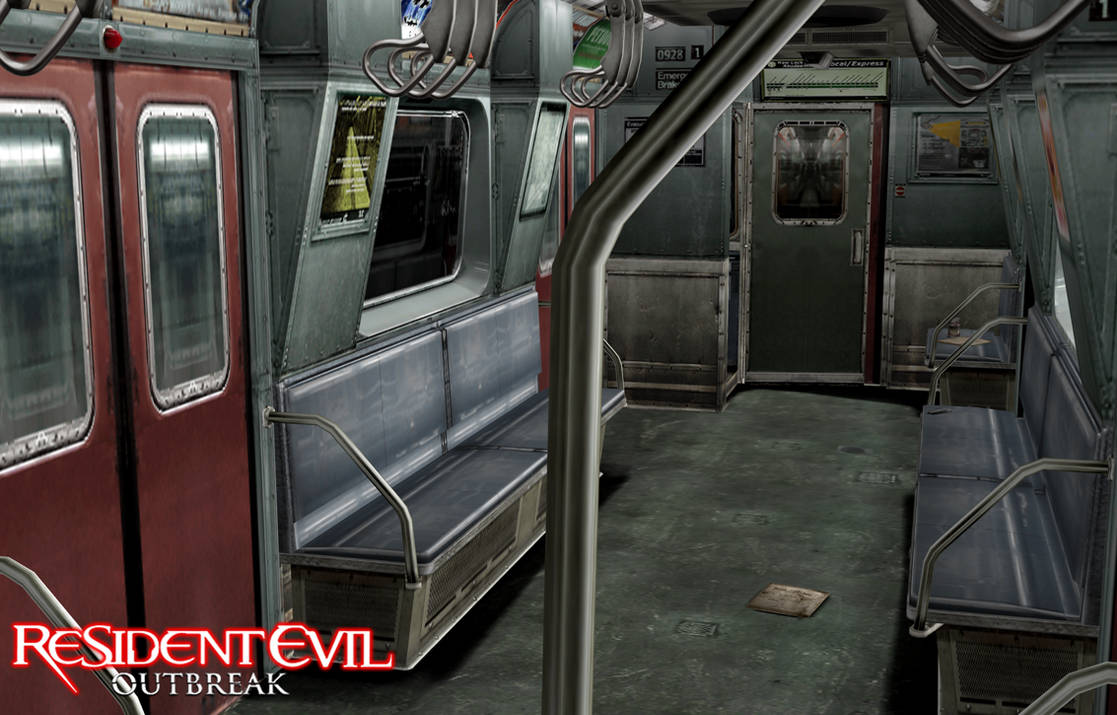 Resident Evil Outbreak Subway Car XPS by Tyrant0400Tp on DeviantArt