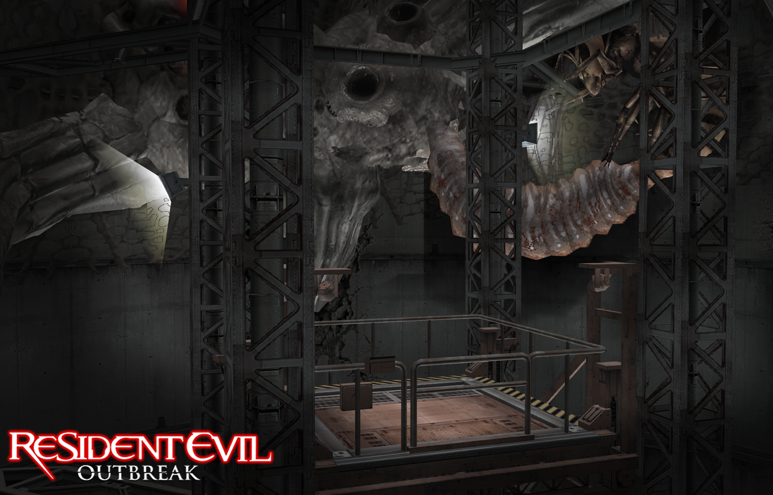 Resident Evil Outbreak Emission Tower Elevator XPS by Tyrant0400Tp on ...