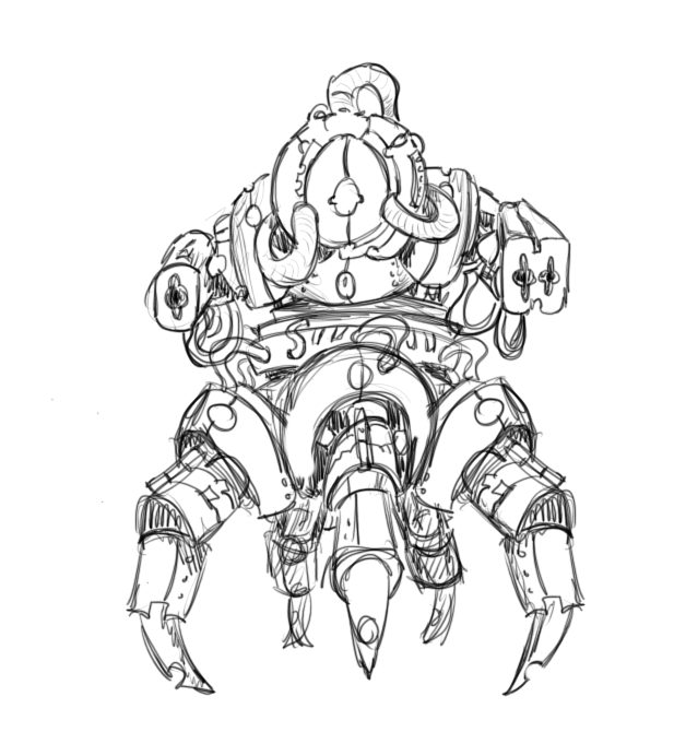 Robot-thingy concept by ArtisticDid on DeviantArt