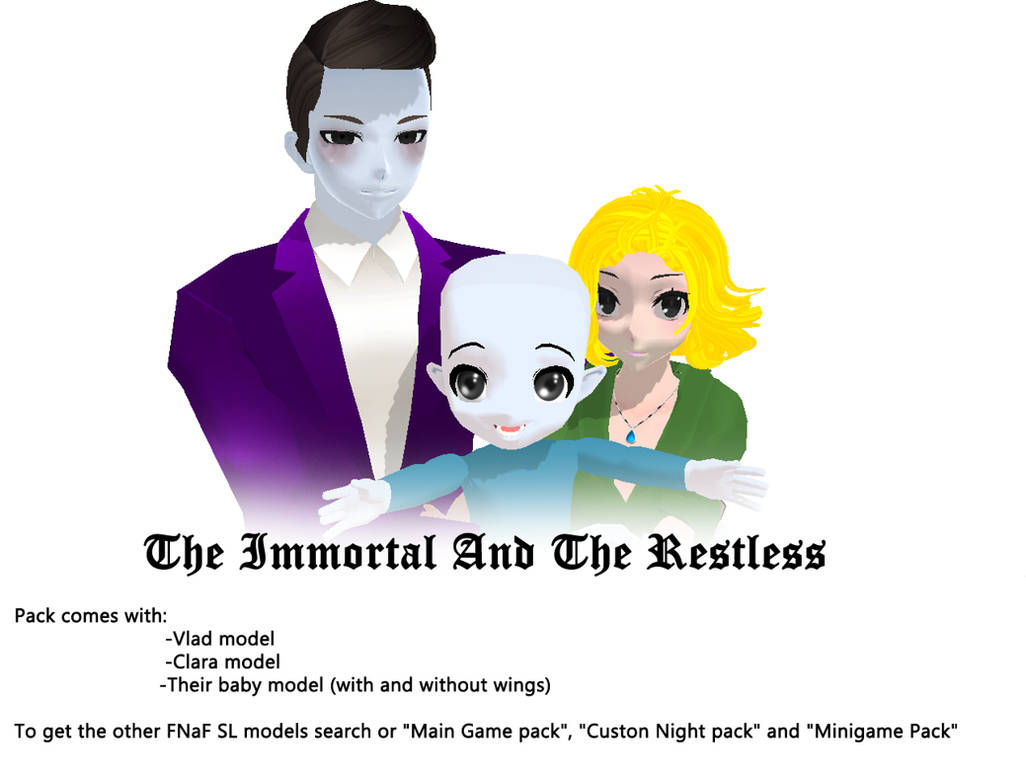 MMD - FNaF SL Dl - THE IMMORTAL AND THE RESTLESS by LlneLi on DeviantArt