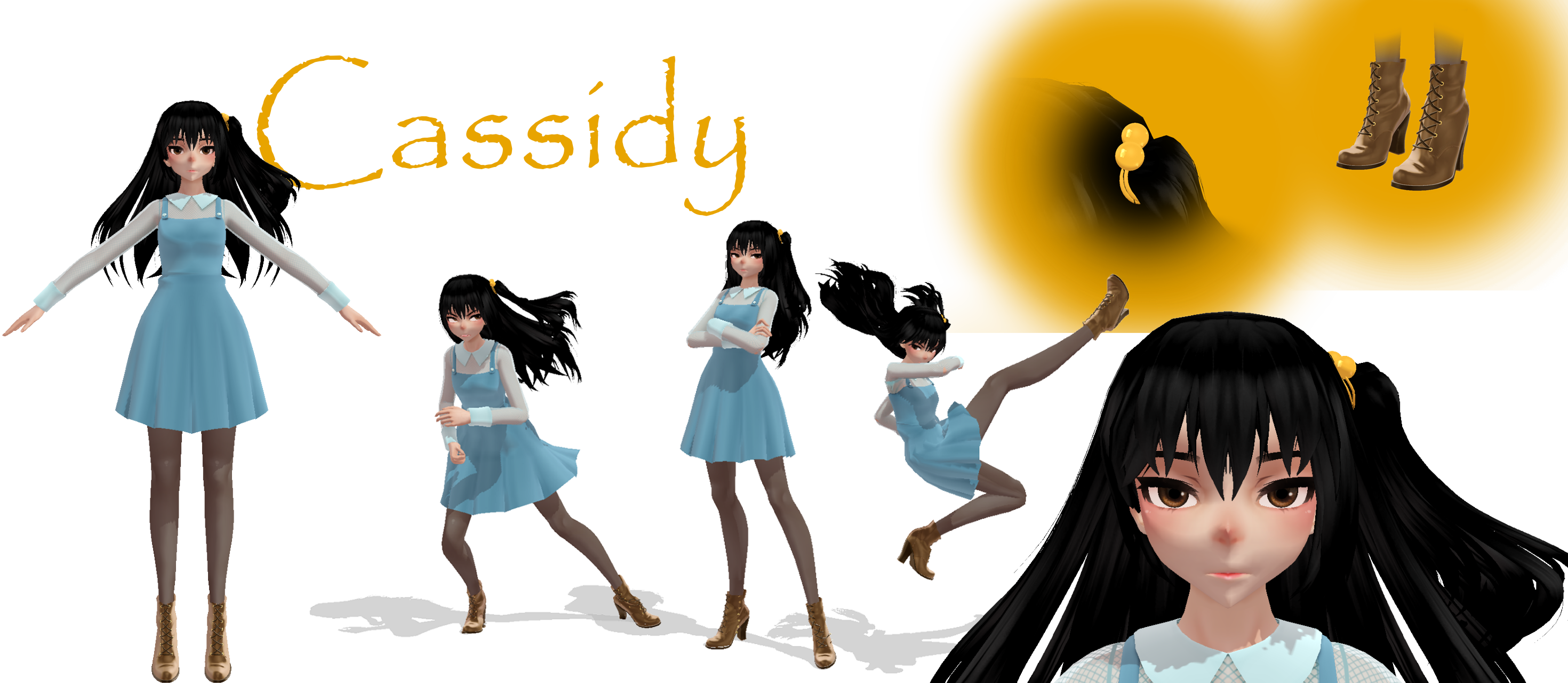 MMD FNAF ~ Teen Cassidy DL by LlneLi on DeviantArt
