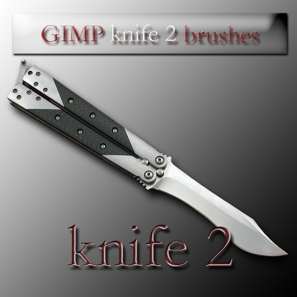 GIMP knife 2 brushes by feniksas4 on DeviantArt