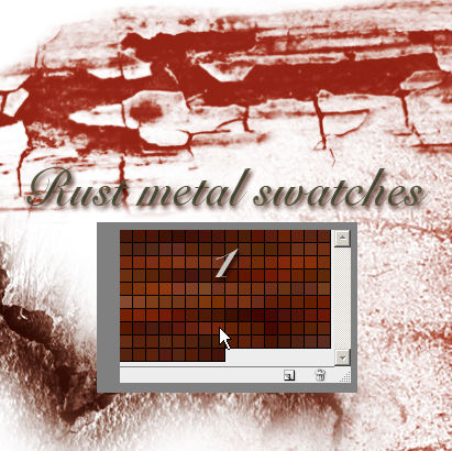 rust metal swatches1 by feniksas4 on DeviantArt