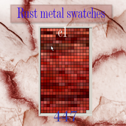 metal rust swatches c1 by feniksas4 on DeviantArt