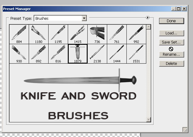 knife and sword brushes by feniksas4 on DeviantArt