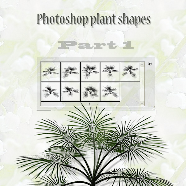 photoshop plant shapes part1 by feniksas4 on DeviantArt
