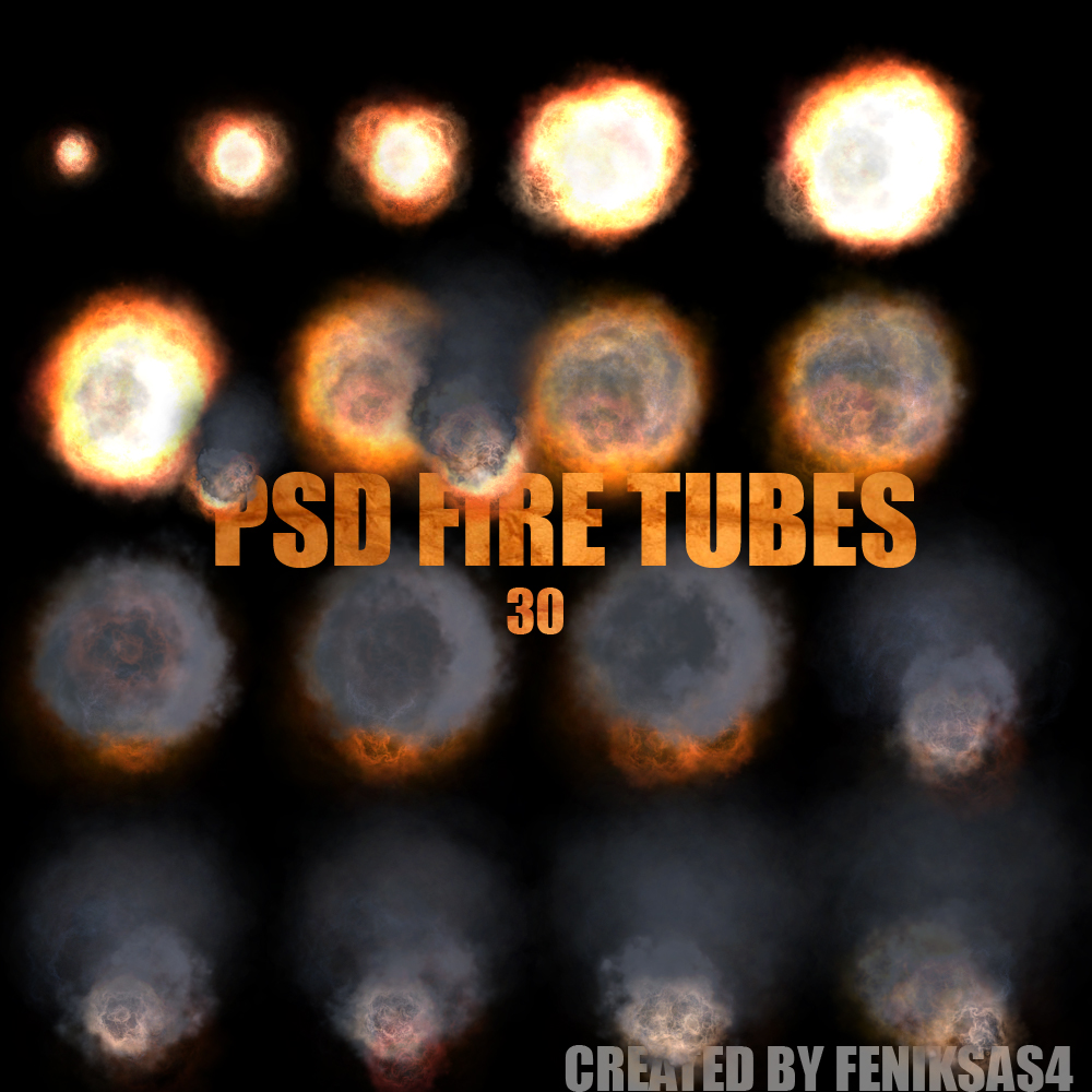real psd fire tubes by feniksas4 on DeviantArt