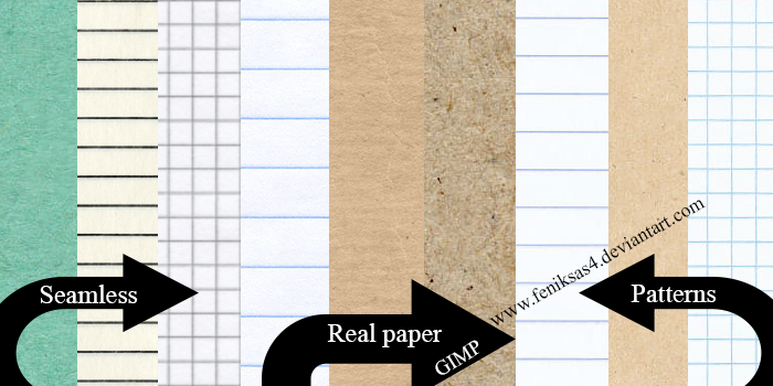 Real Seamless Paper Patterns by feniksas4 on DeviantArt