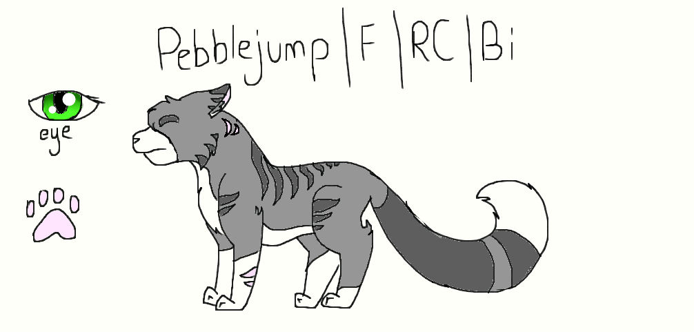 Pebblejump Ref by NightmareClaws2456 on DeviantArt