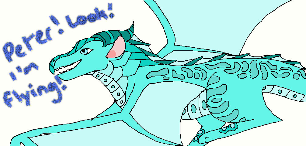 peter! look! im flying!!! by NightmareClaws2456 on DeviantArt