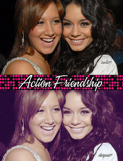 friendship action by DrivewithVH on DeviantArt