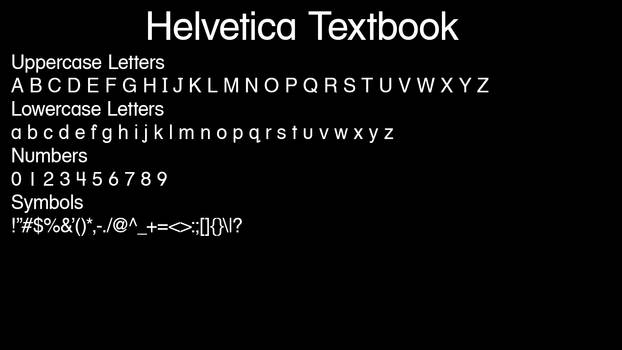 Explore the Best Helveticatextbook Art | DeviantArt