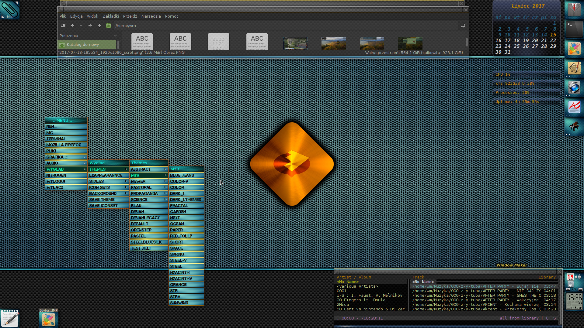 Color Window Maker theme (with wallpaper) by xeng on DeviantArt