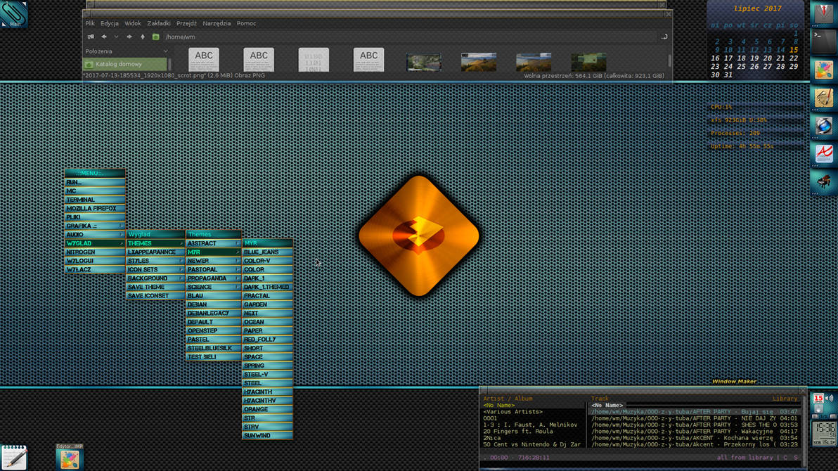 Color Window Maker theme (with wallpaper) by xeng on DeviantArt