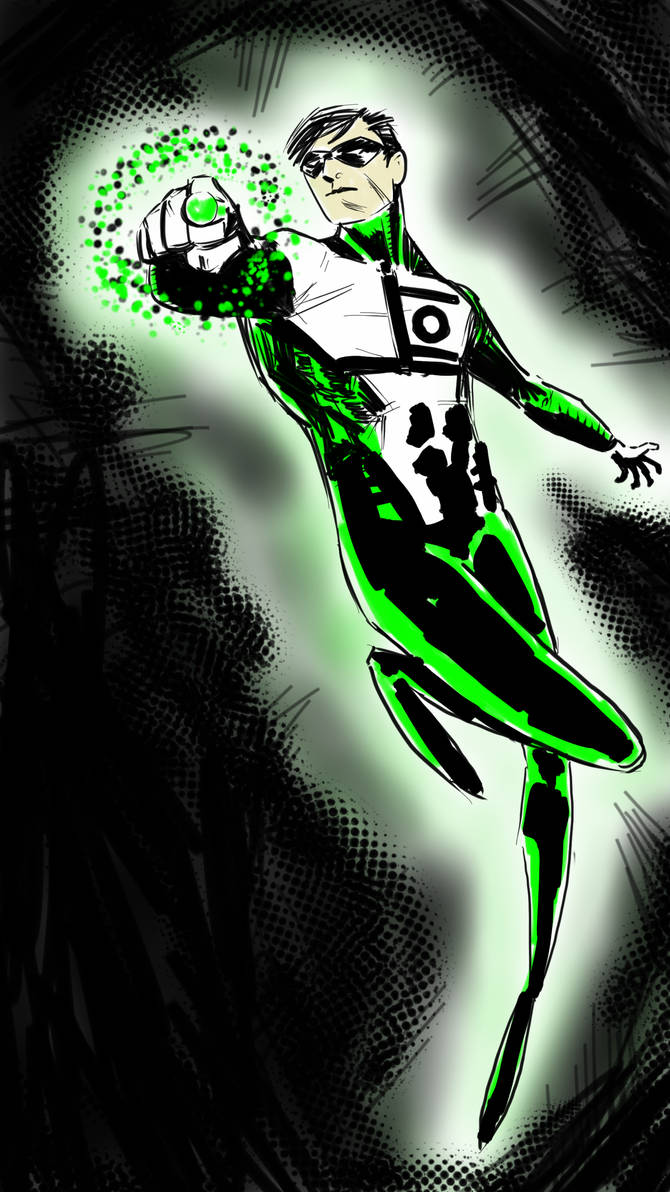 Kyle Raynor Green Lantern Doodle by voraciousink on DeviantArt