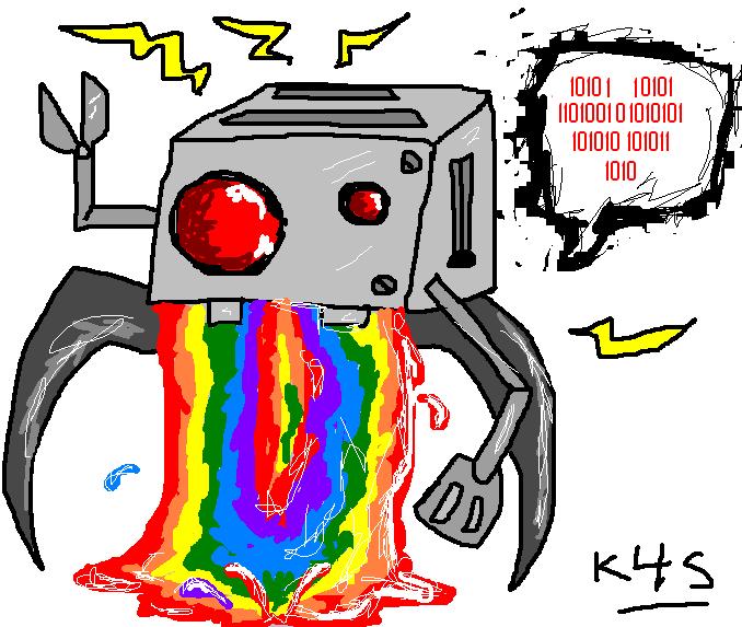 r0b0 rainbow by Keen4Spleen on DeviantArt