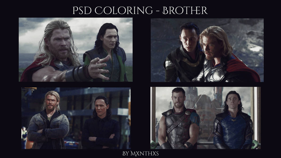 Psd Coloring Brother by Mxnthxs on DeviantArt