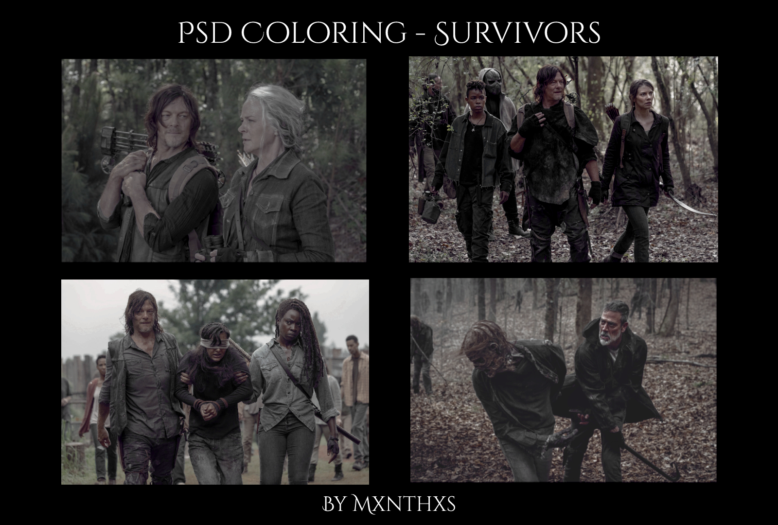 Psd Coloring Survivors by Mxnthxs on DeviantArt