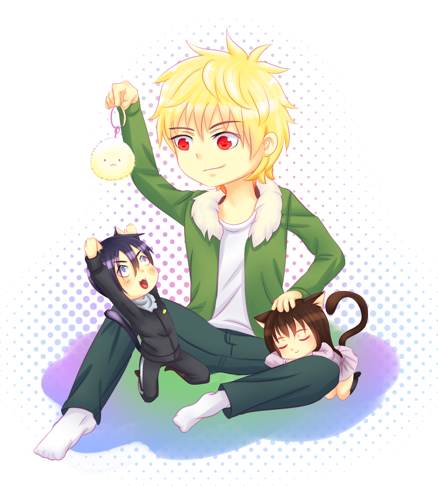 Noragami chibis by BlackMoon4242564 on DeviantArt