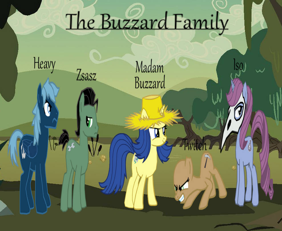 The Buzzard Family by KingOfMyOneTrueWorld on DeviantArt