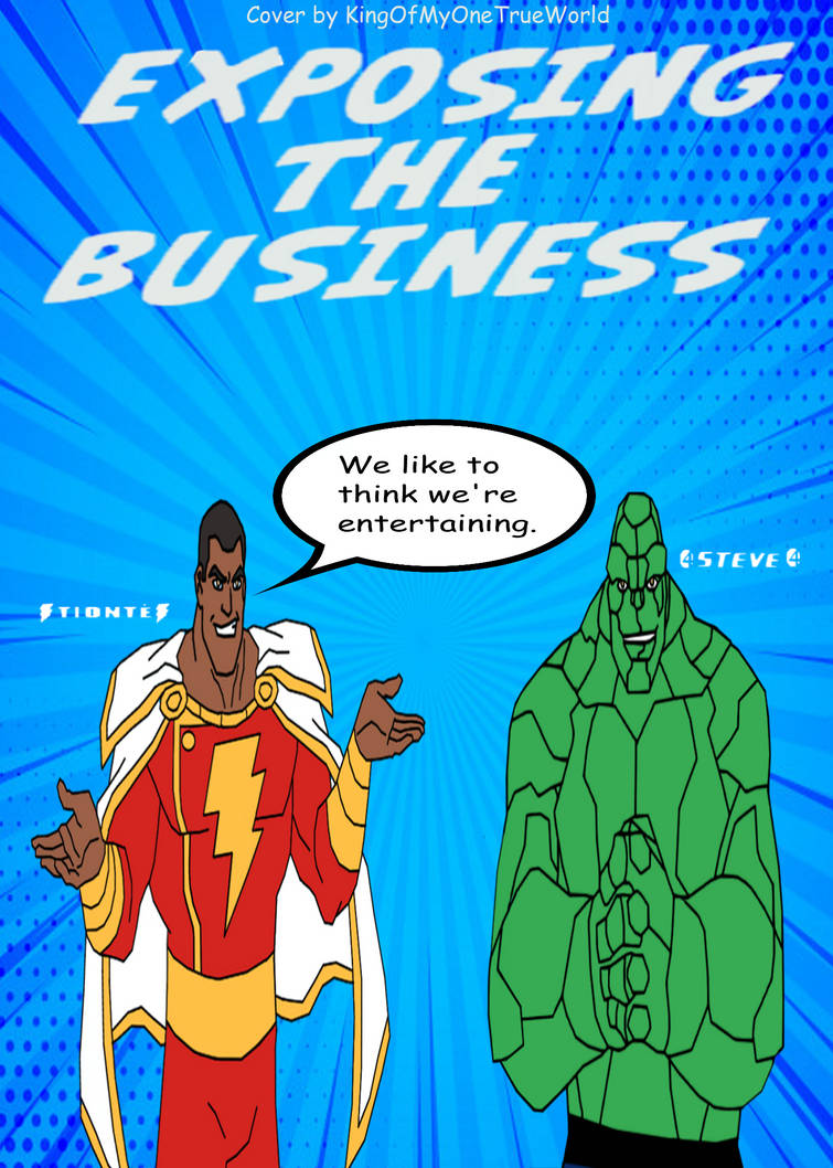 Exposing The Business Comic Cover V1 by KingOfMyOneTrueWorld on DeviantArt
