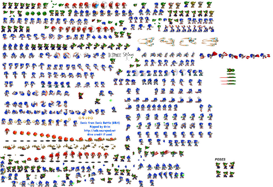 My sprite sheet by Shockwave3456 on DeviantArt