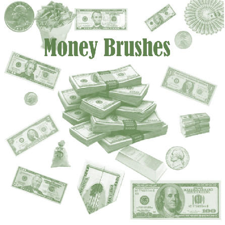 Money Brushes by Mistify24 on DeviantArt