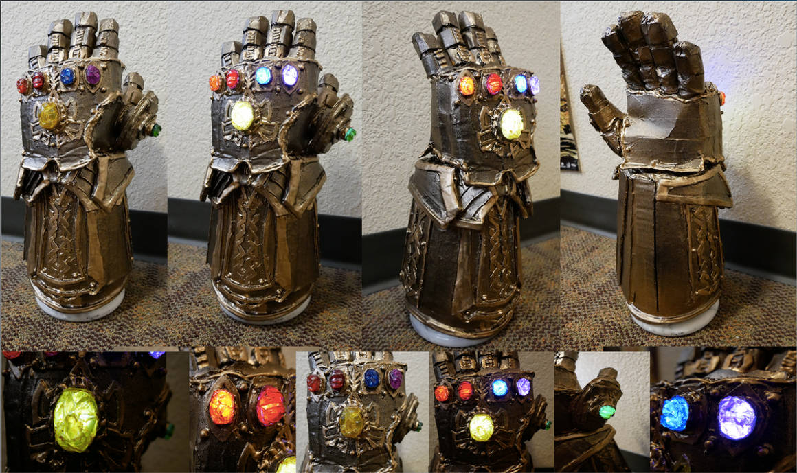 Infinity Gauntlet Movie Prop (Updated) by Mcres13 on DeviantArt