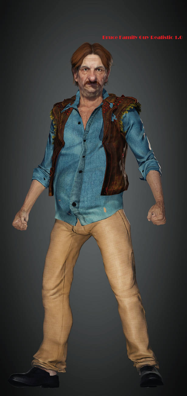 Bruce Family Guy Realistic 1.0 by XXDownToEarthfooXX on DeviantArt