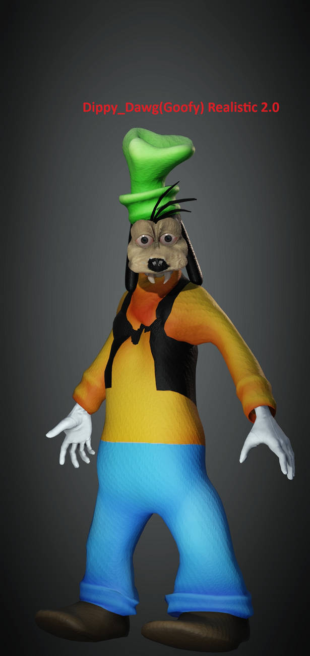 Dippy Dawg(Goofy) Realistic 2.0 by XXDownToEarthfooXX on DeviantArt