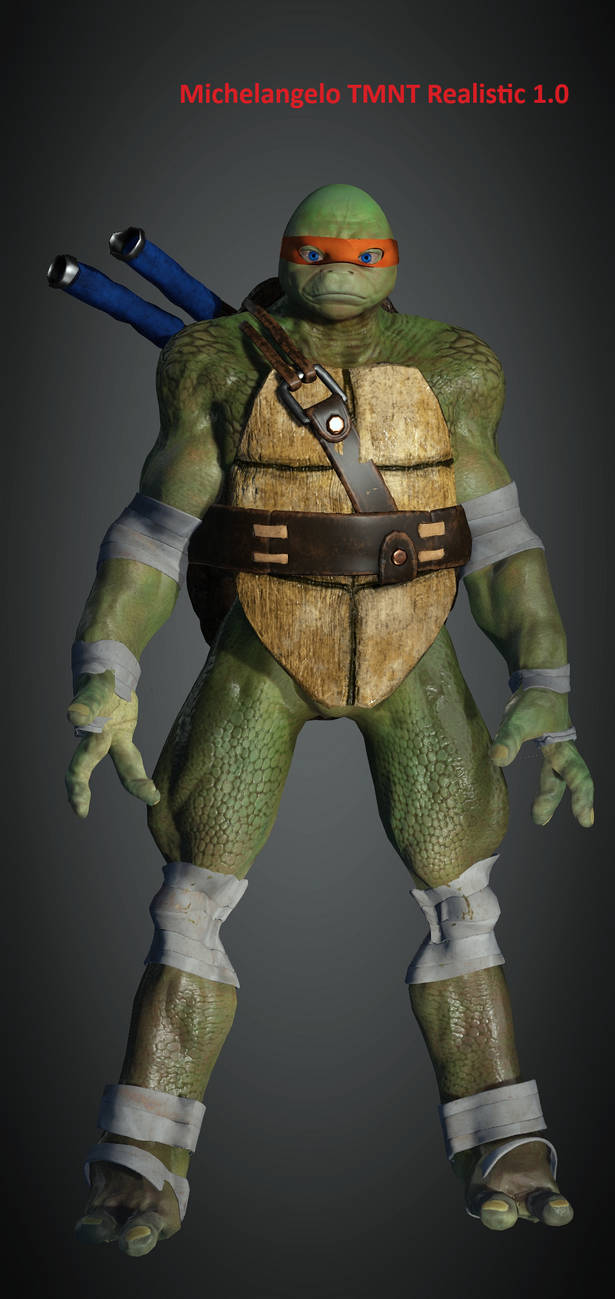 Michelangelo TMNT Realistic 1.0 by XXDownToEarthfooXX on DeviantArt
