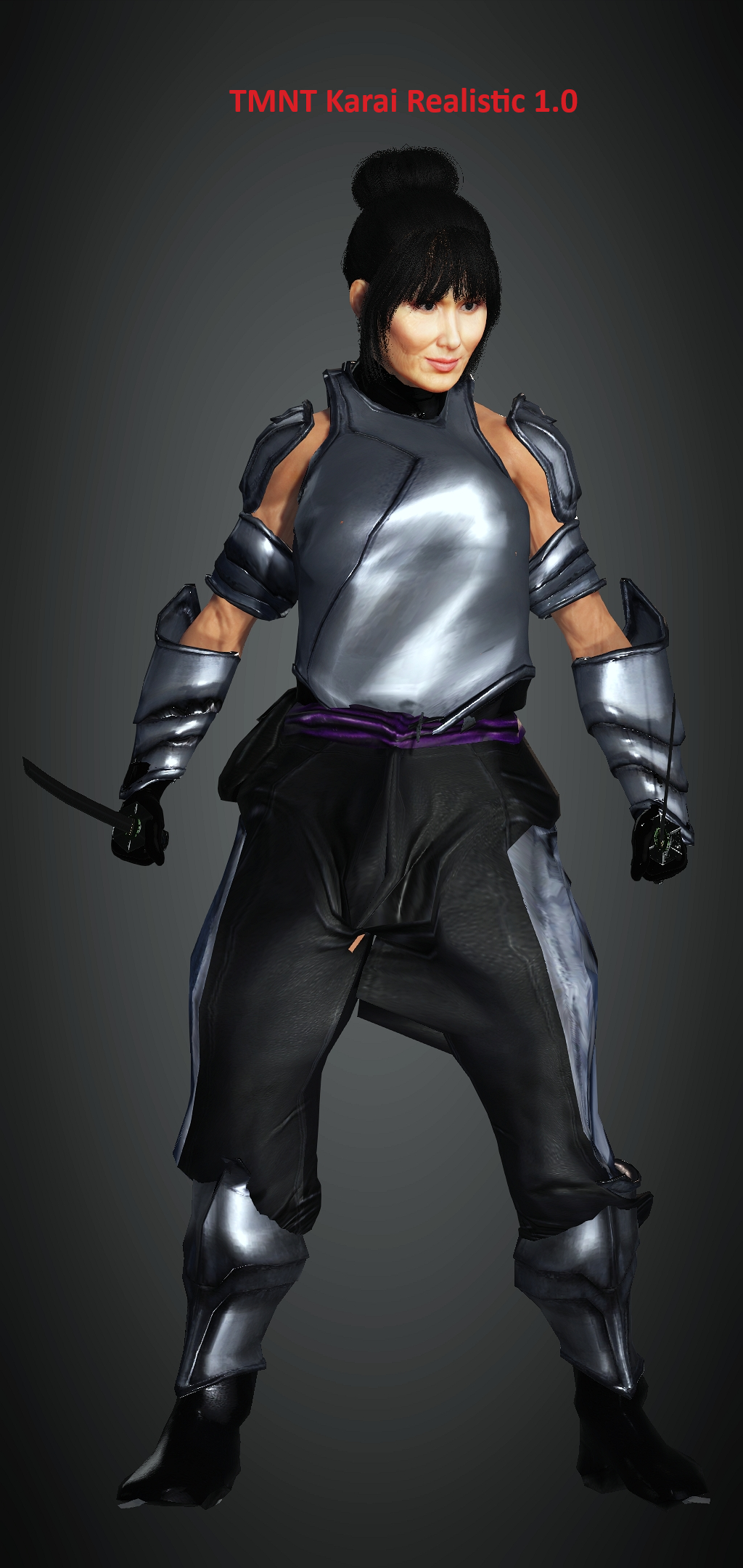 TMNT Karai Realistic 1.0 by XXDownToEarthfooXX on DeviantArt