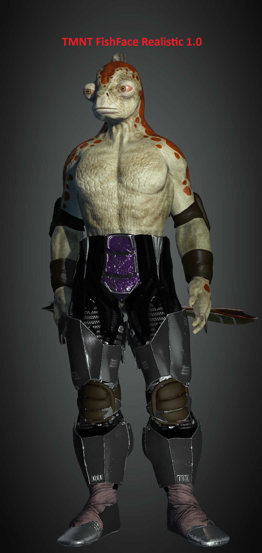 TMNT FishFace Realistic 1.0 by XXDownToEarthfooXX on DeviantArt