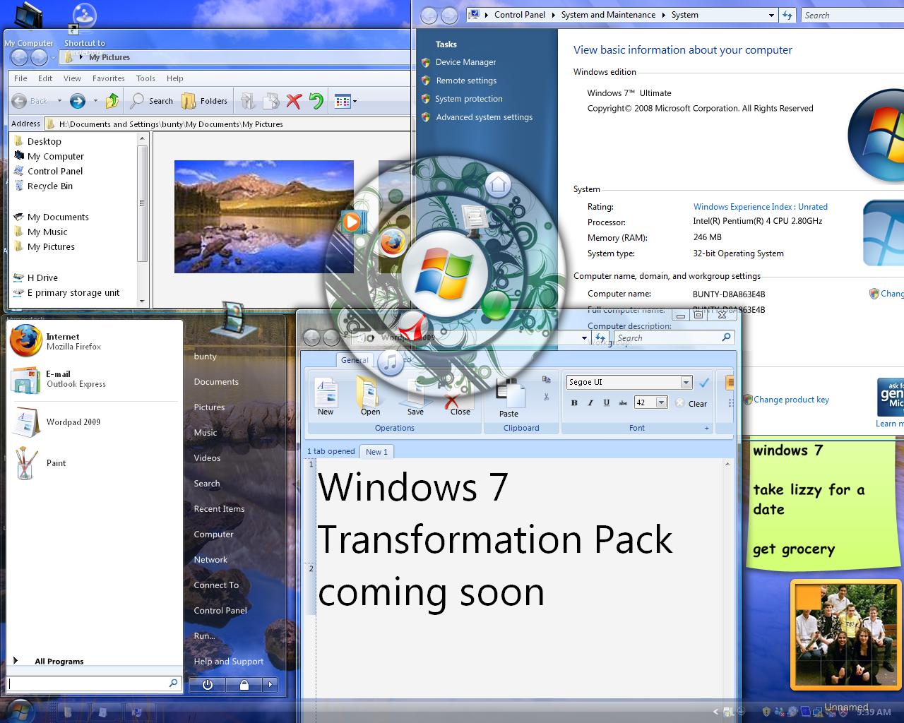 windows 7 transformation by lordbunty on DeviantArt