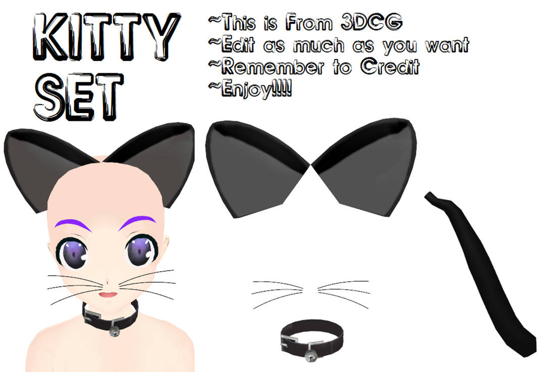MMD: Kitty Set DL by Nekofred on DeviantArt