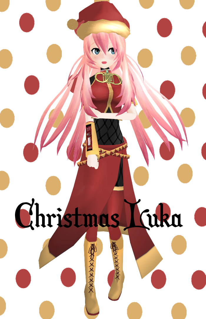 MMD: Christmas Luka +DL by Nekofred on DeviantArt