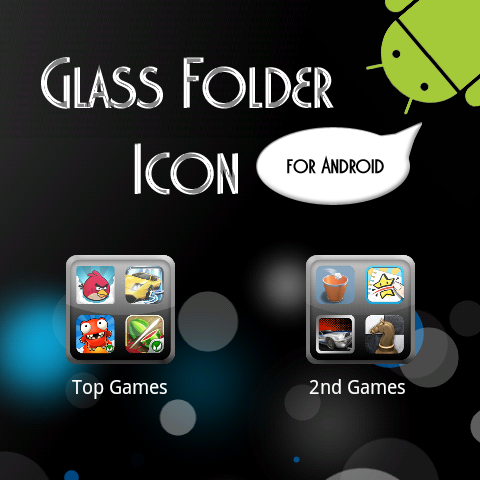 Glass Folder Icon Template by Dobloro on DeviantArt
