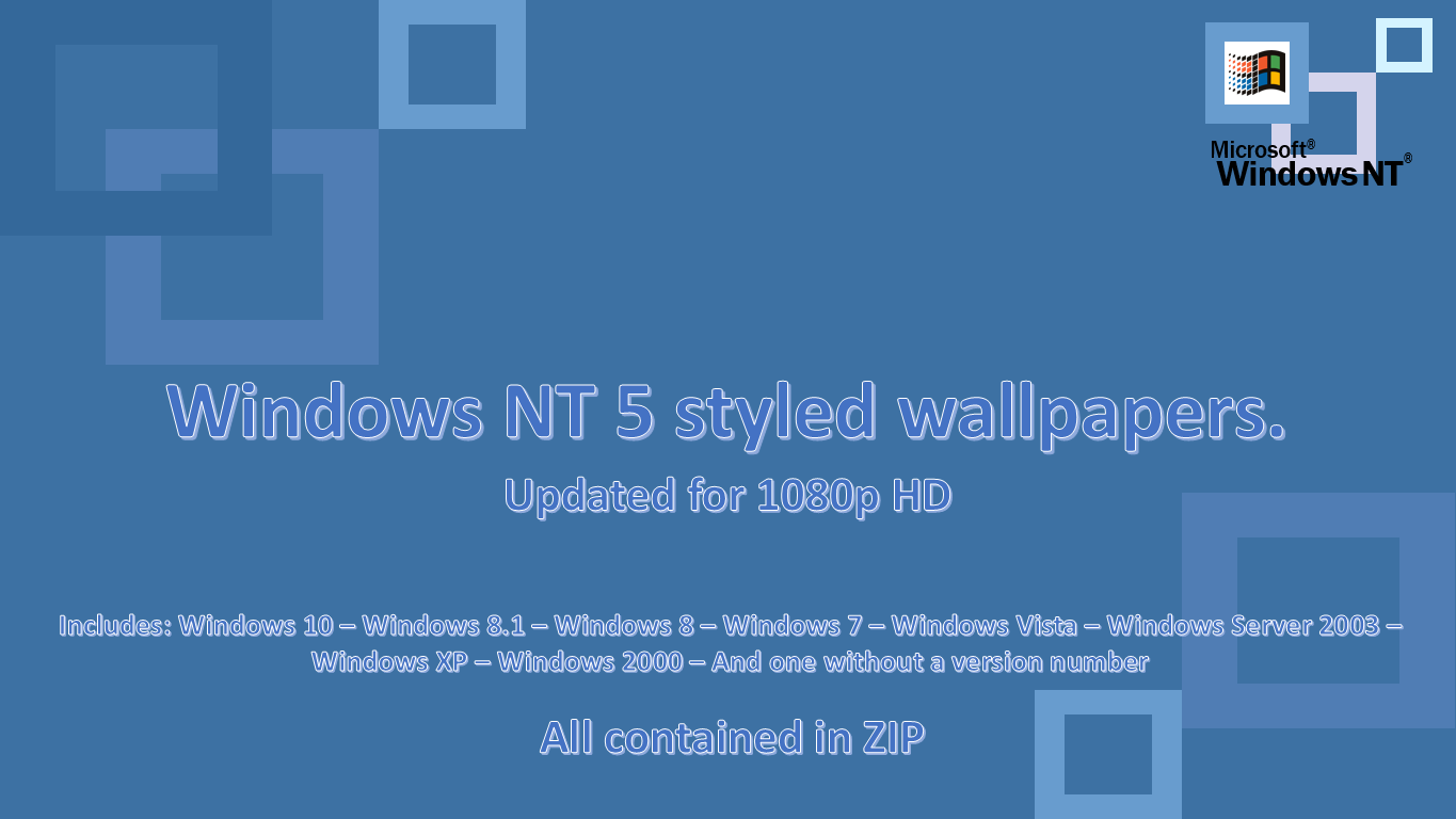Windows NT 5 styled wallpapers updated version by winabpc1564 on DeviantArt