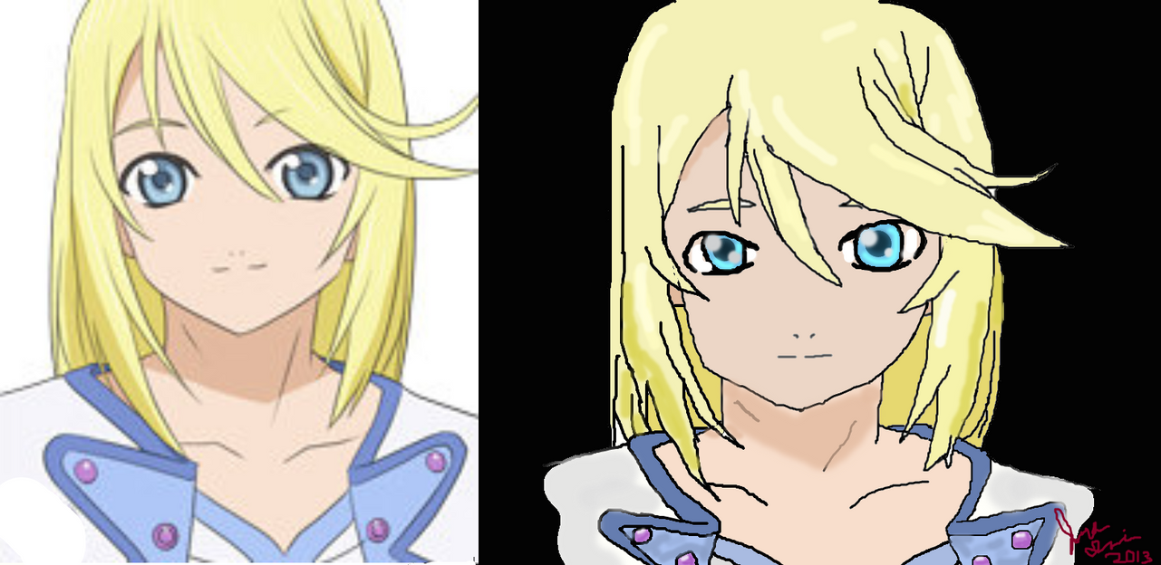 Mithos the Hero -Redrawn version by Shoenhair on DeviantArt