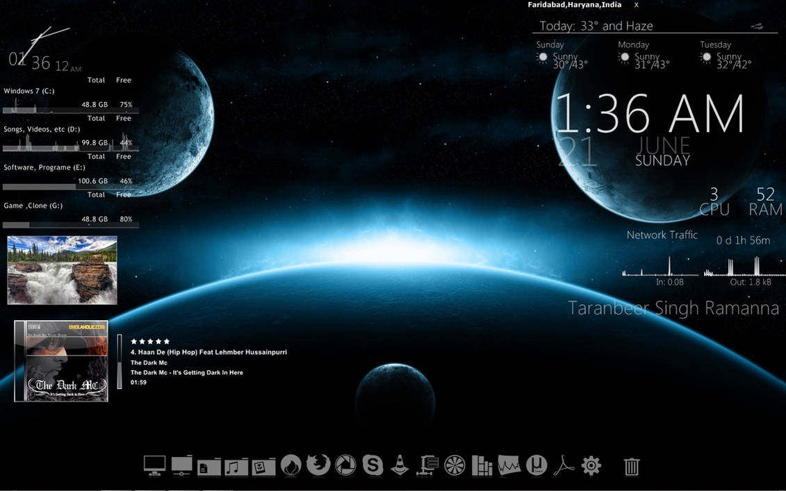 Taranbeer Rainmeter by mani0008 on DeviantArt