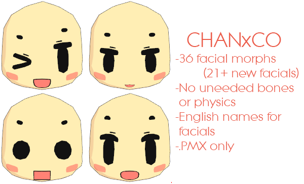 ChanXCo Head Update by Razz-Pixel on DeviantArt