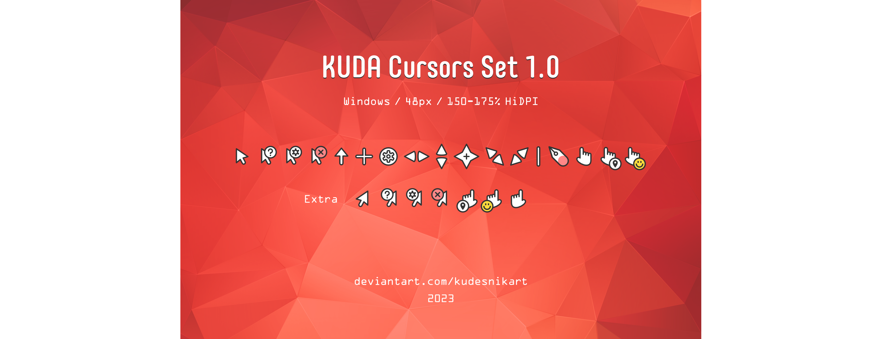 KUDA Cursors Set 1.0 by kudesnikart on DeviantArt