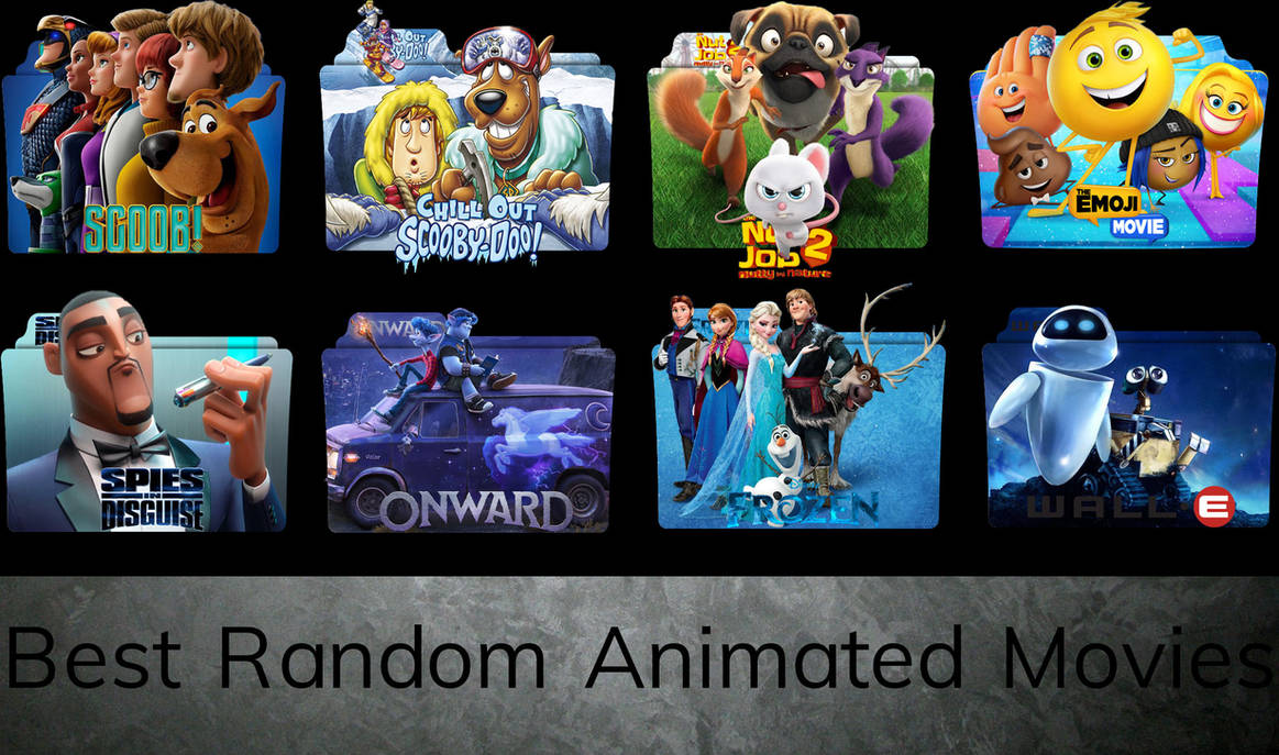 Random Best Animated Movies Folder Icons by Ashutosh009 on DeviantArt