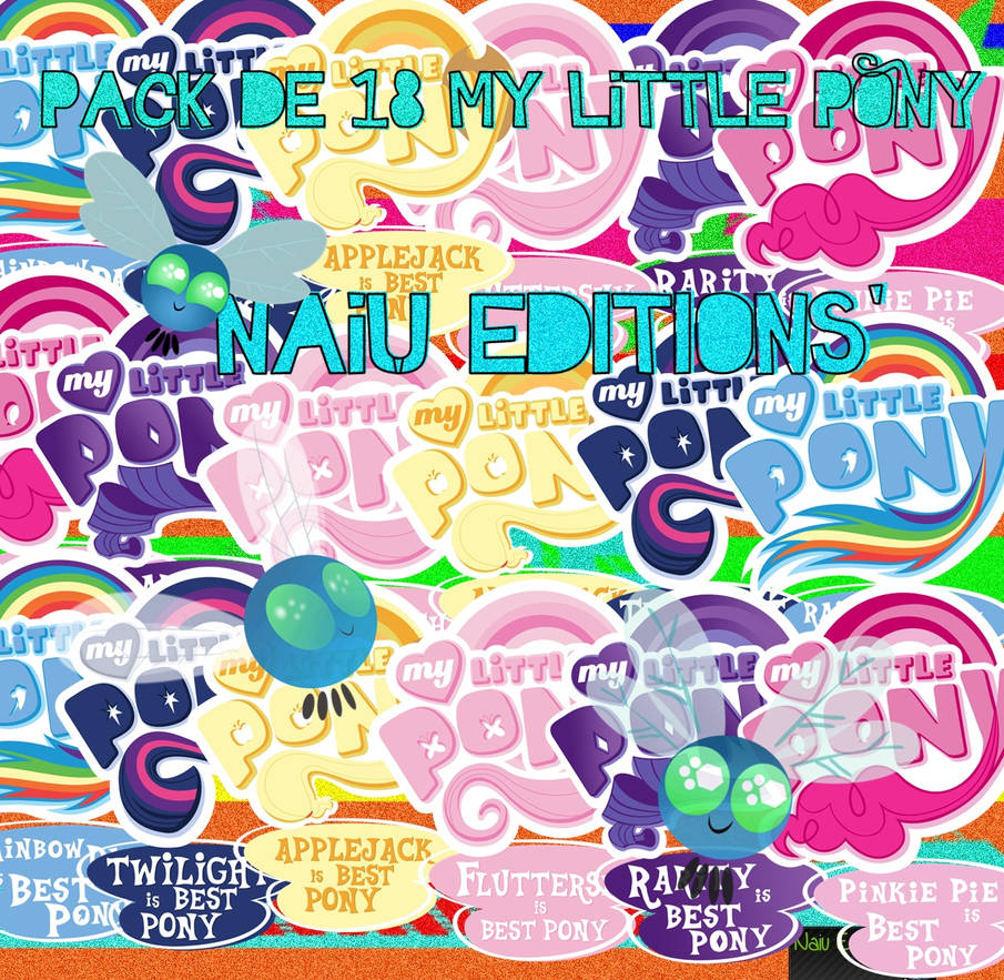 Pack de Textos Png My Little Pony by NaaiEditions on DeviantArt