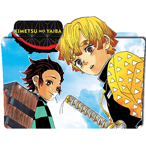 Demon Slayer Manga Folder Icon by LuckaPow on DeviantArt