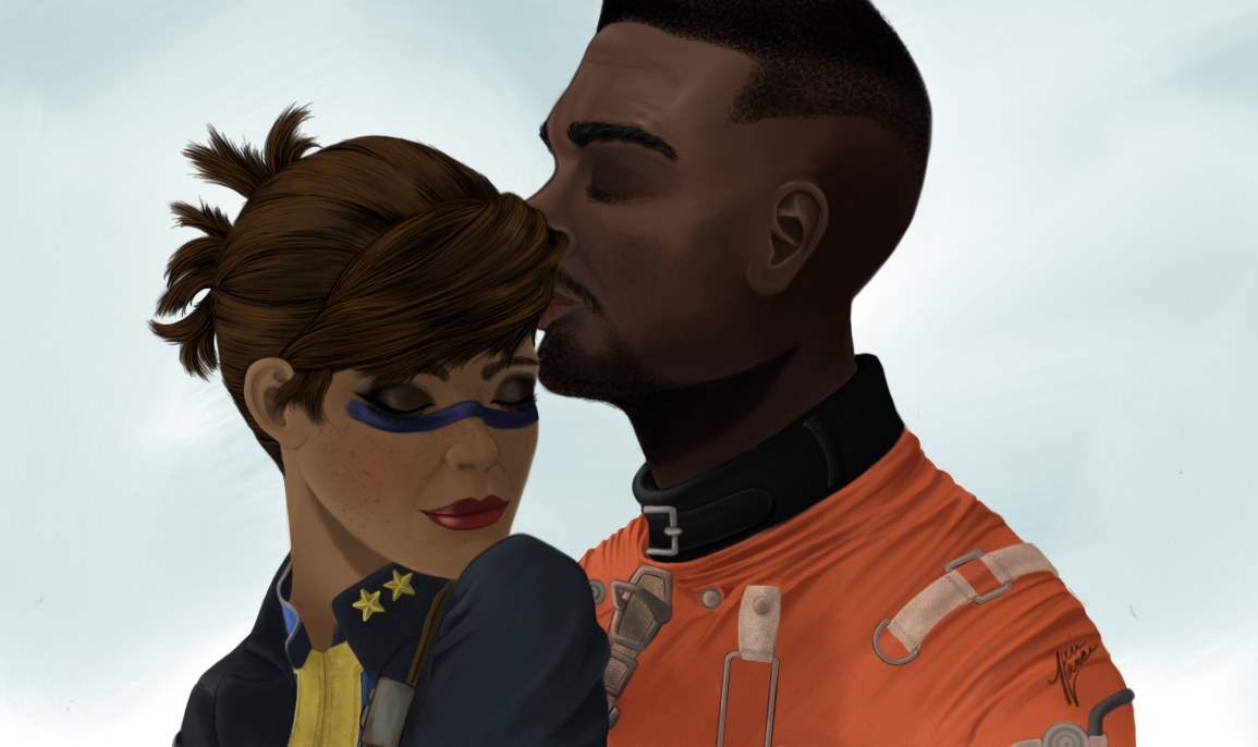 Nate and Nora by EbonyOaks on DeviantArt