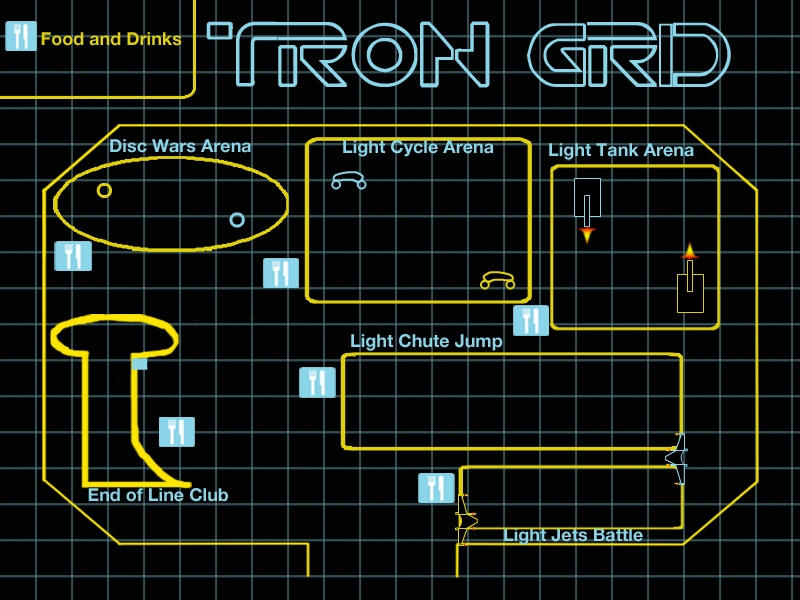 Tron Grid Park by eanimusic on DeviantArt