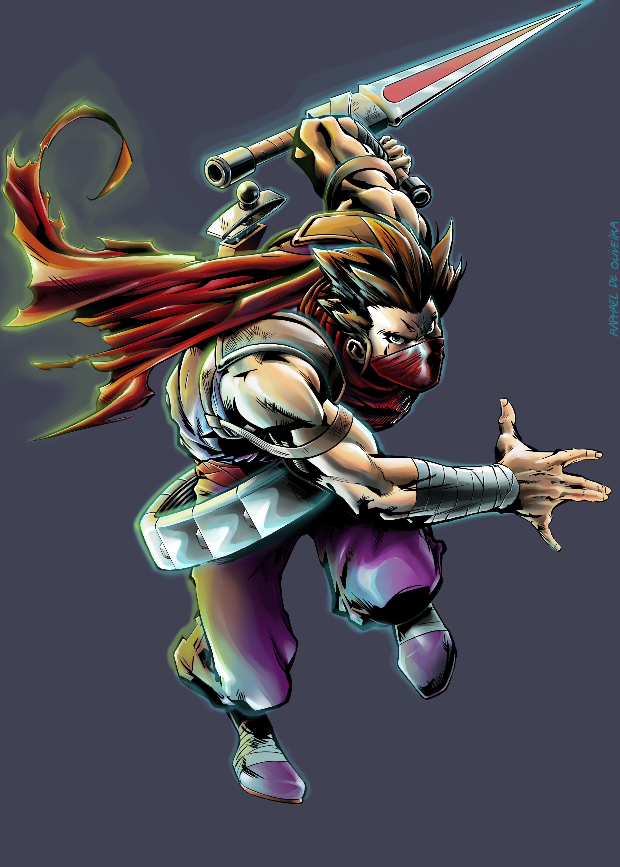 Strider Hiryu by Raphadeoli on DeviantArt